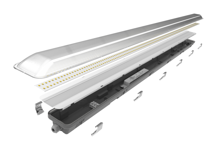 LED Weatherproof Anti Corrosive 5FT - S R Electrical